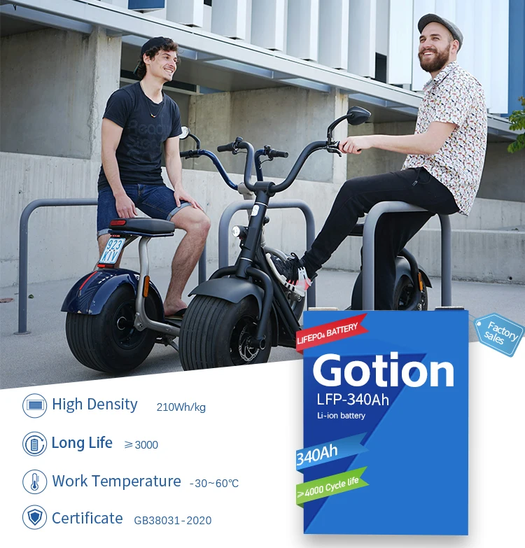Gotion 3.2v 340ah Lithium Battery Cells Lifepo4 Lithium Ion Phosphate ...
