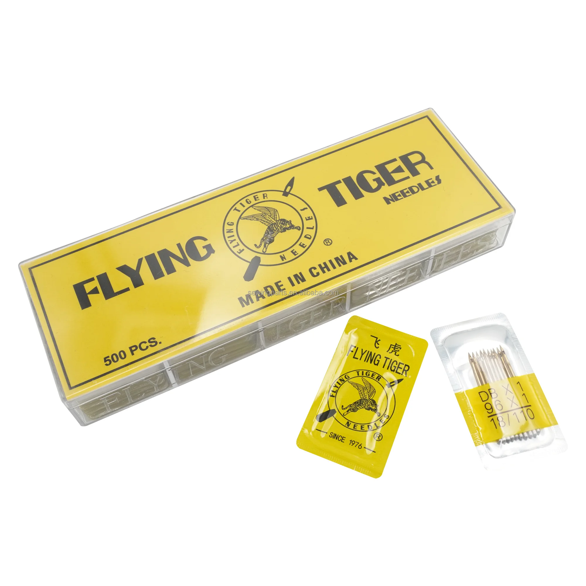 Flying Tiger lock stitch Machine Needle DBx1 Titanium Plated Gold ...