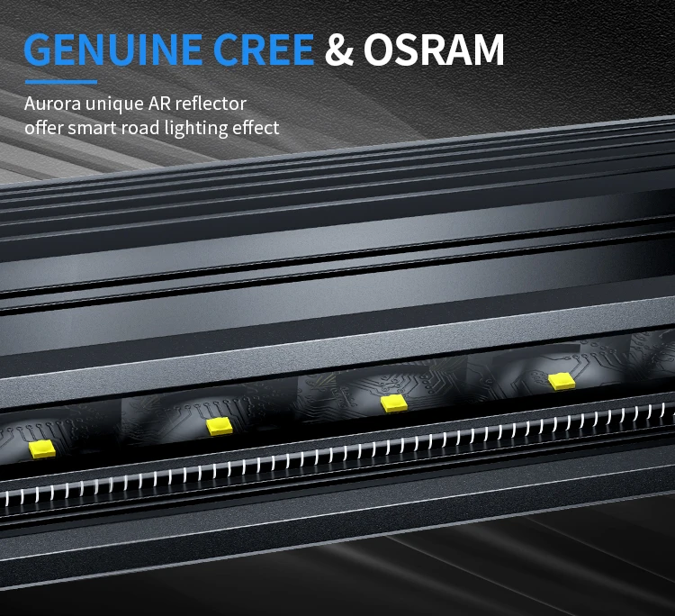 Aurora RGB Light Bar - IP68 & IP69K Waterproof LED Lighting