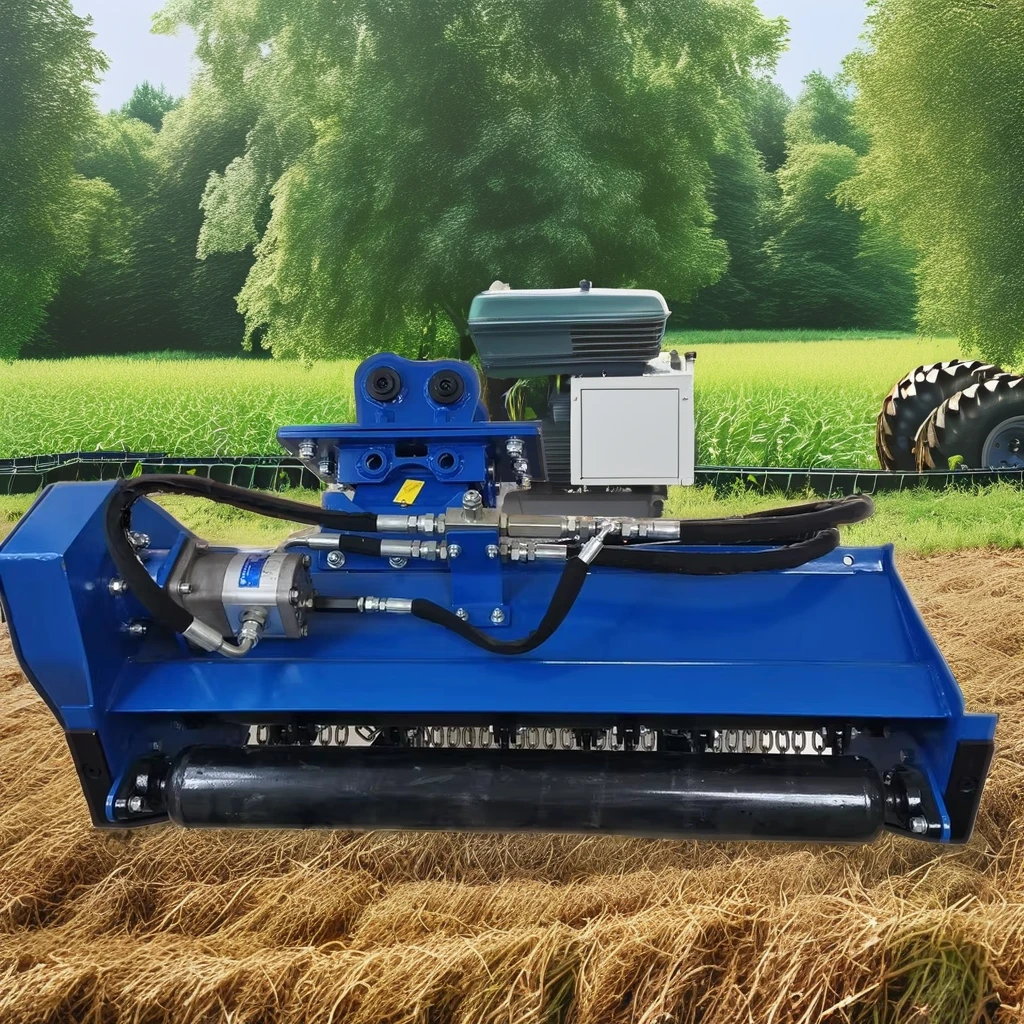 Lawn Mowers Cultivators Tractor Mulcher Mower Mini Excavator Lawn Flail ...