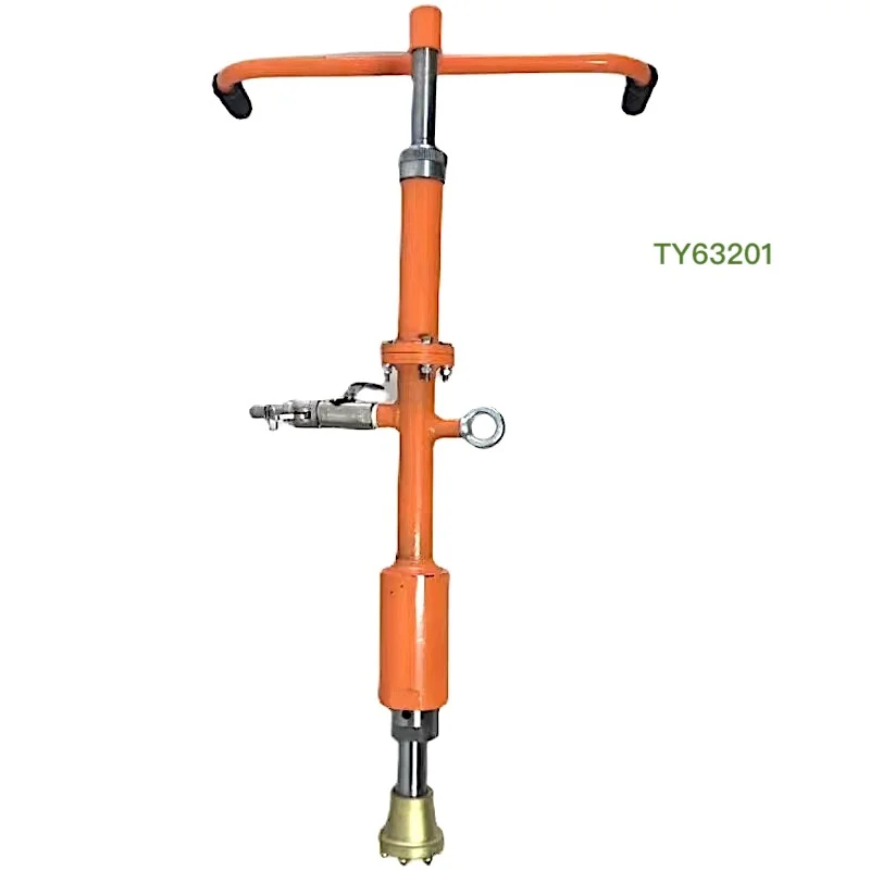 POLE SCABBLER - PNEUMATIC with 9 Point Head for Material Removal