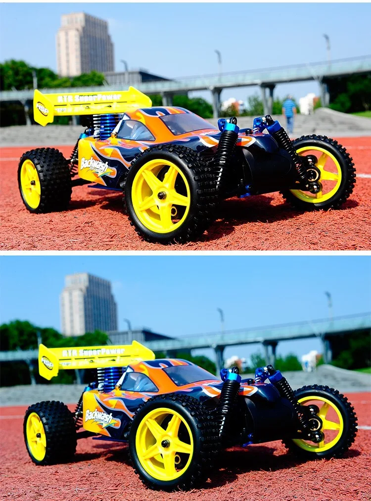 Hsp Rc Car 1/10 Scale 4wd Two Speed Off Road Buggy Nitro Gas Power ...