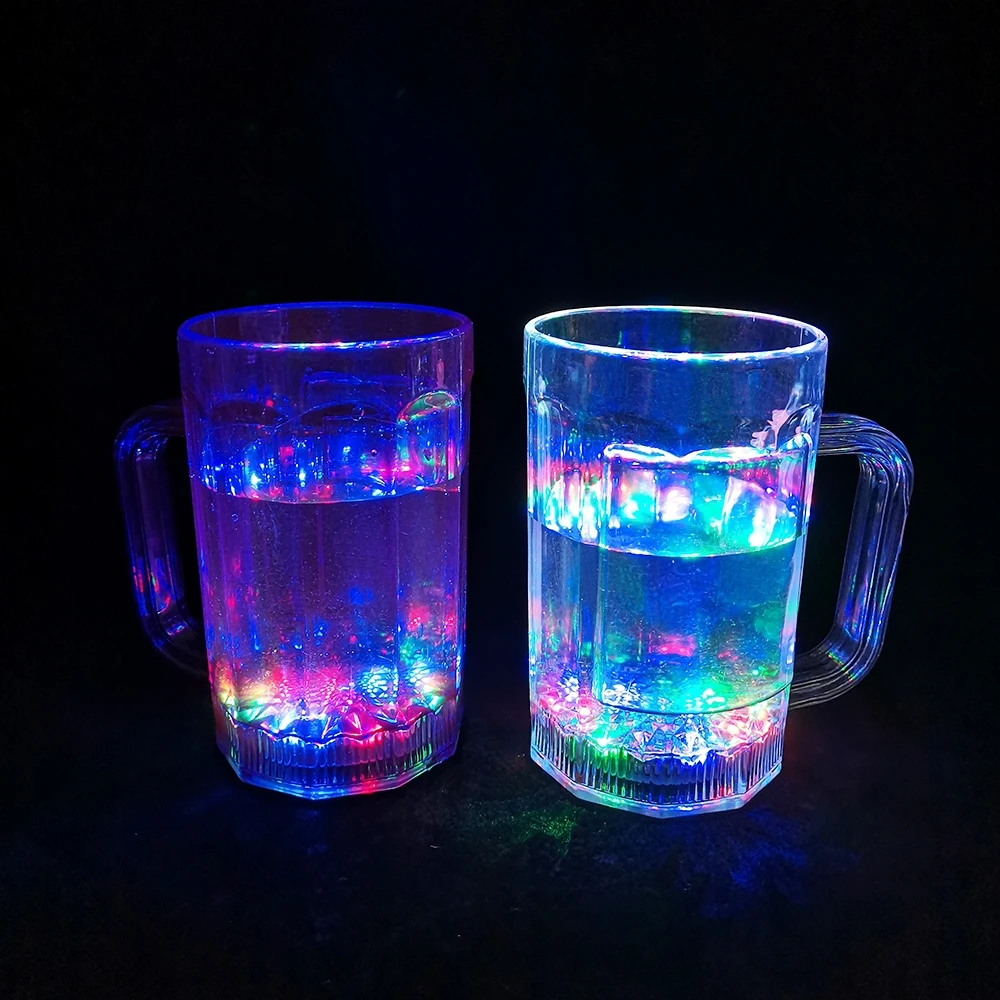 17oz LED Light up Drinking Mug - Party Glow in the Dark