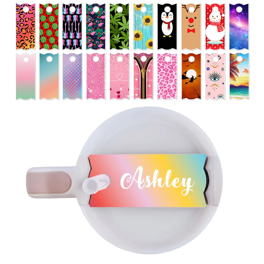 Custom Tumbler Name Plate Blank Name Tag Mold Personalized Taylor ...