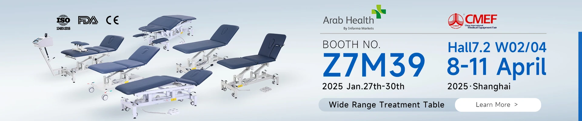 CY-C108C Physio Ultrasound Echo Bed - Versatile & Durable