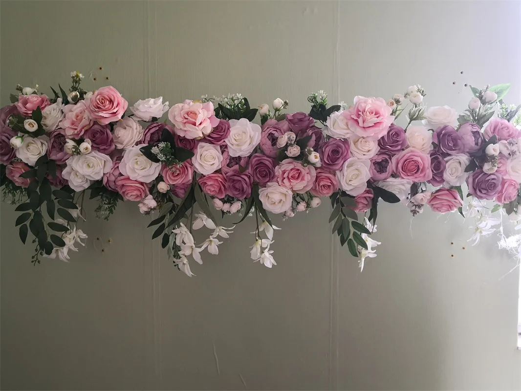 IFG 4ft White 3D Flower Row Runner Ball Flowers High Quality Carpet ...