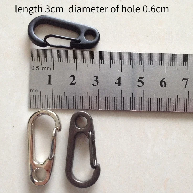 Mini Spring Hanging Clasp Hook - Ideal for Outdoor Camping