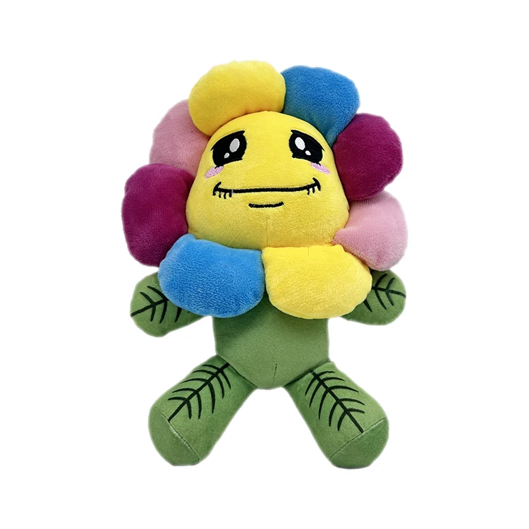 Factory Sale Cute and Fluffy Human Shaped Smiling Face Plush Toy Filled ...