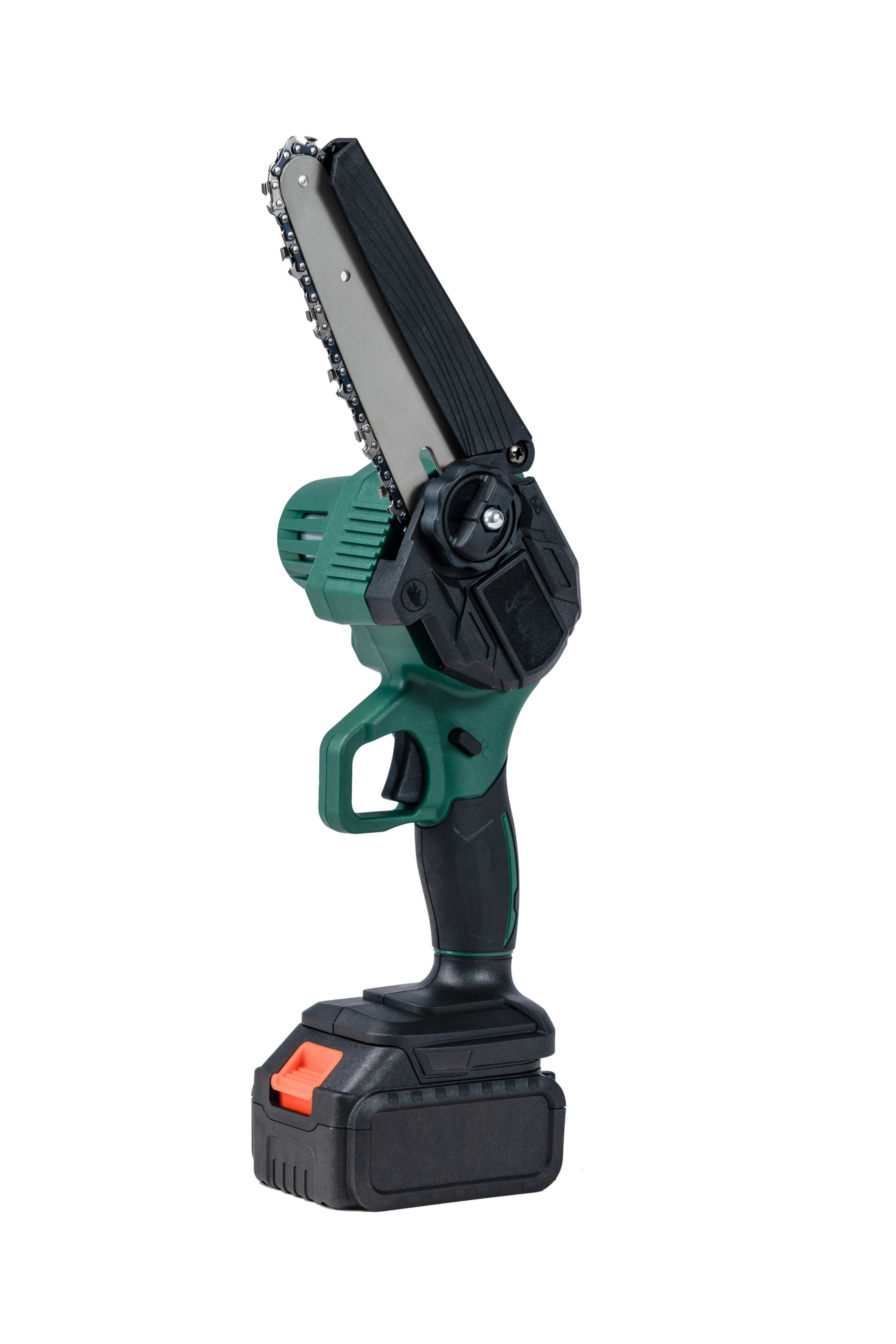 6 Inch Chain Saw Handheld Pruner Battery 21v Rechargeable Portable Mini ...