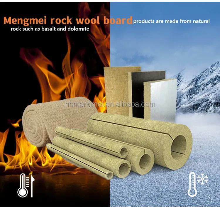 Customized External Wall Fire Insulation - Rock Wool Board