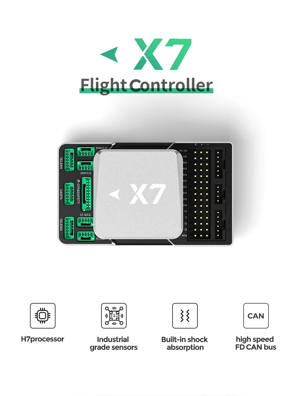 Cuav X7+ Pro Pixhawk Autopilot Flight Controller With Gps Neo3 Pro ...