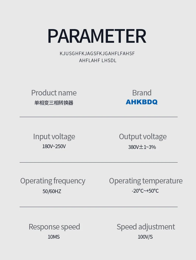 Three Phase Step Up/down Transformer - 5kva to 20kva