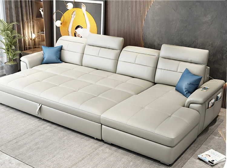 Modern L Shaped Transformer Sofa Bed - Stylish & Functional