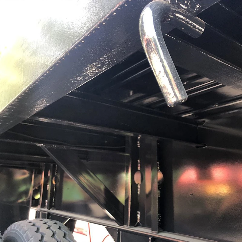 Cimc 20ft 40ft Flat Bed Container 40ft Flatbed Heavy Load Trailers ...