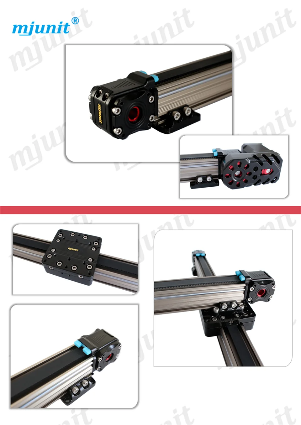 Mjunit30 Belt Drive Linear Position Table Stage XY Two Axis