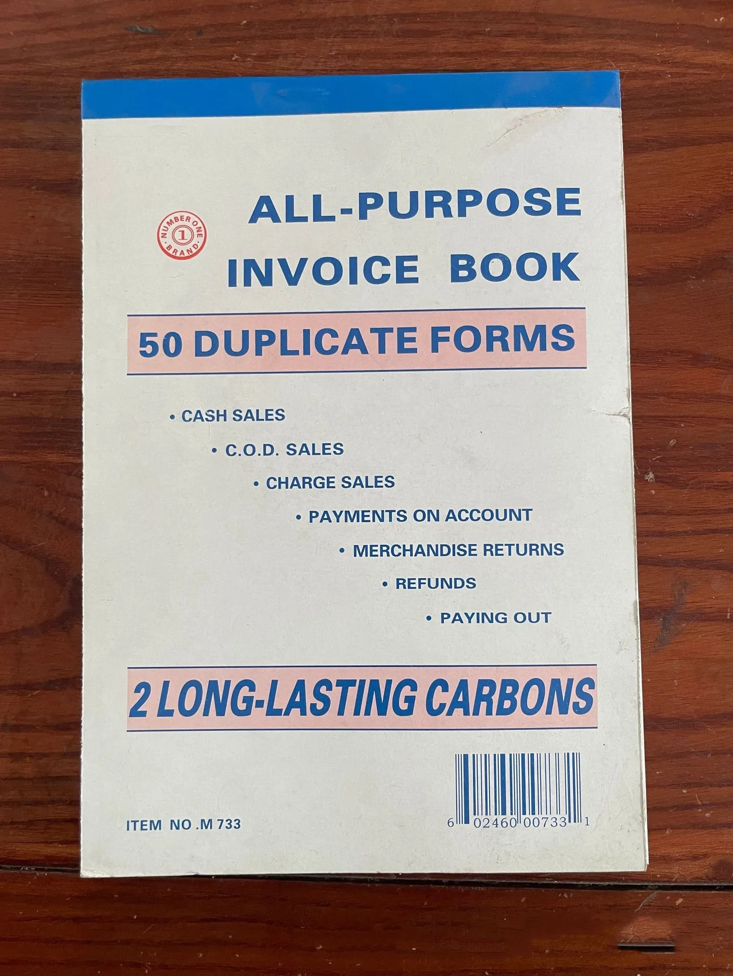 Custom Sales Order Book - Eco-Friendly Carbonless Copy Paper