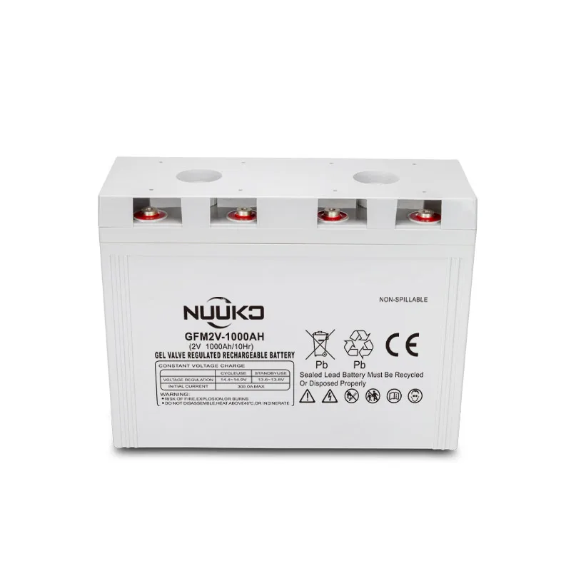 Nuuko Off-grid Gel Batteries Lead-acid Battery 2V 1000AH Small Gel Lead ...