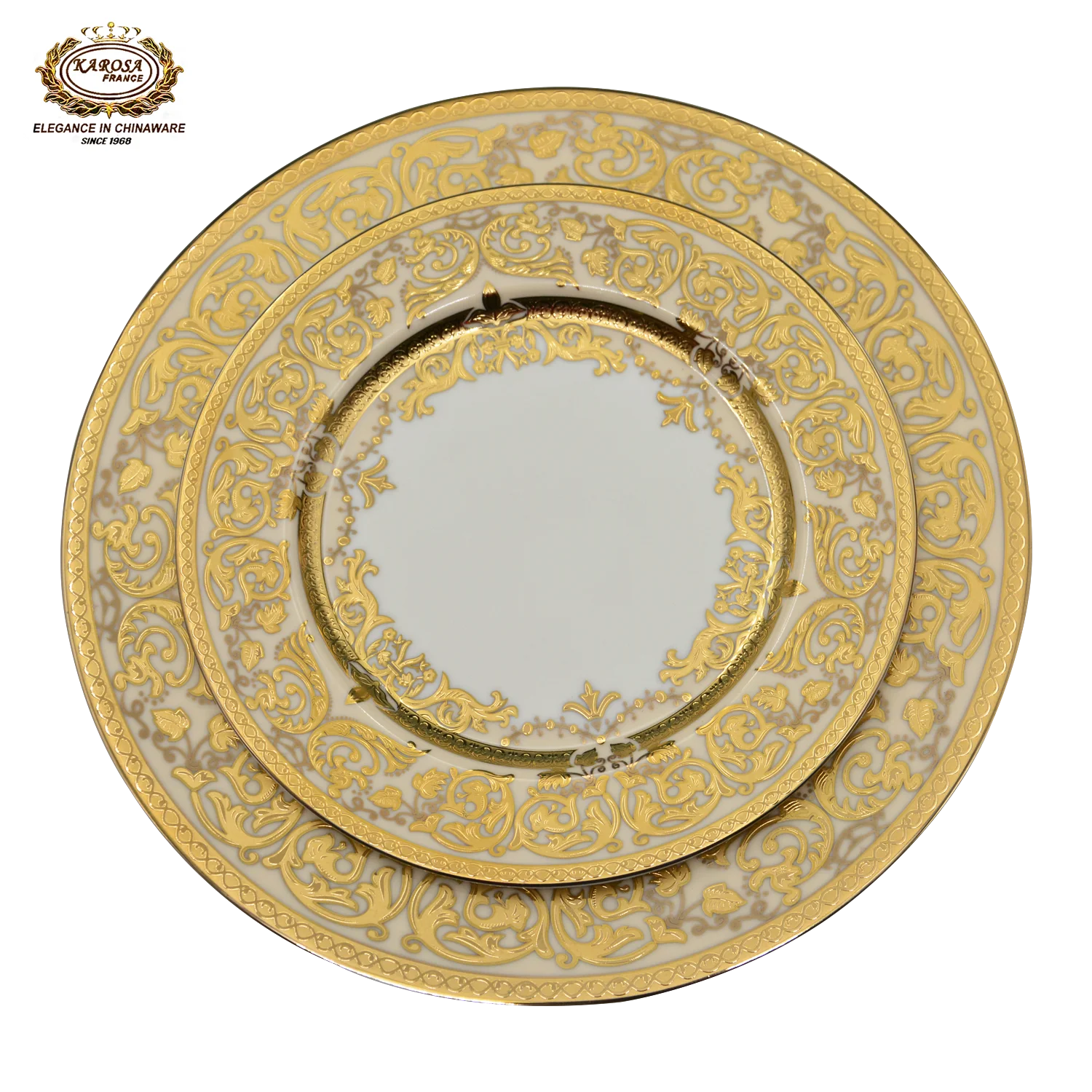 24k Gold Coffee Set,Cup&saucer Set,Bone China Golden Plate Tableware ...