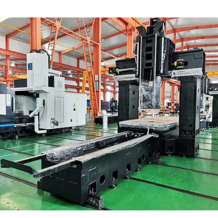 Bridge Type Fanuc 5 Axis Heavy Cutting Cnc Gantry Milling Machining ...