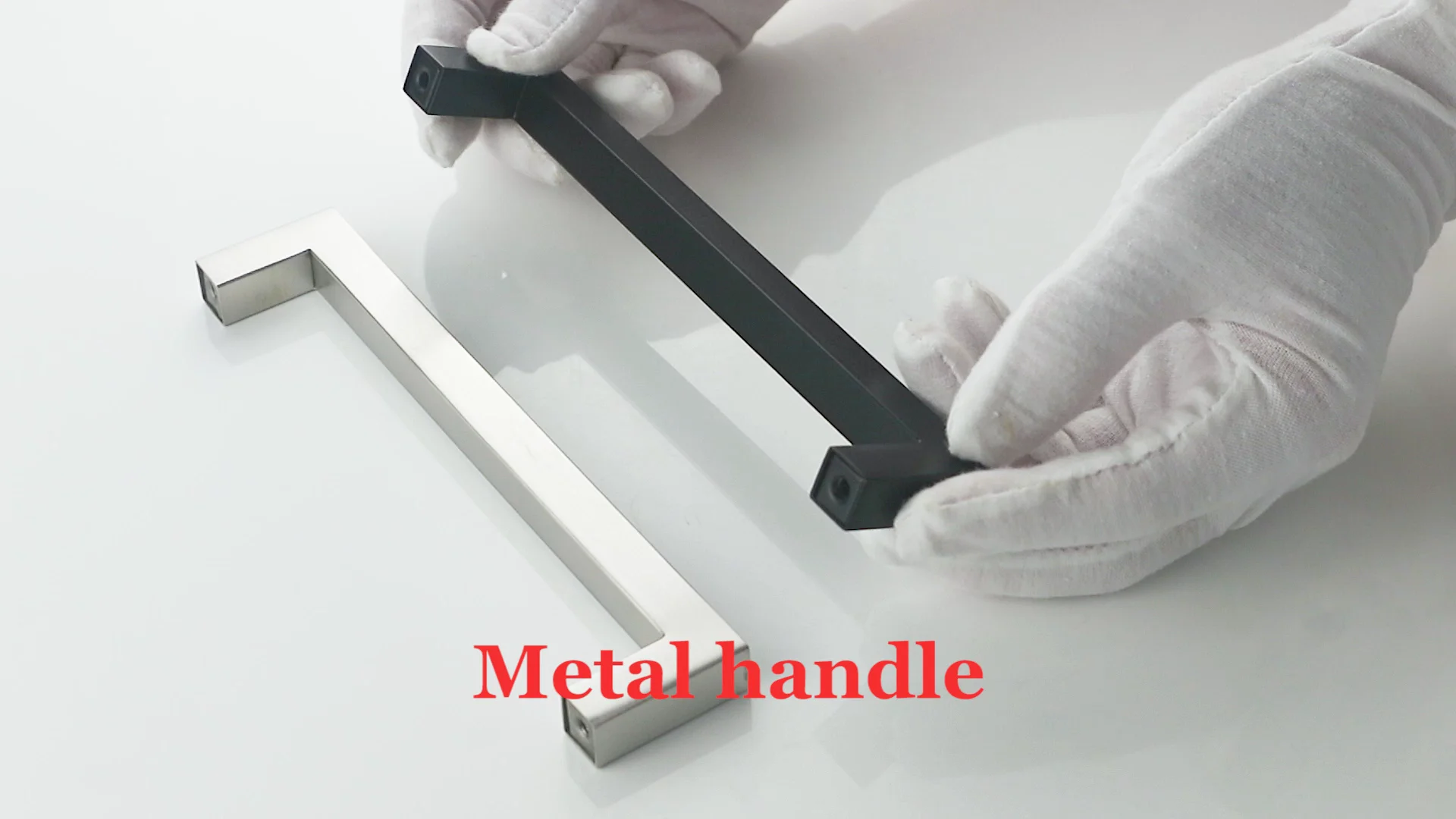 Furniture Hardware Handles For Cabinets Bar Type Handle Black - Buy ...