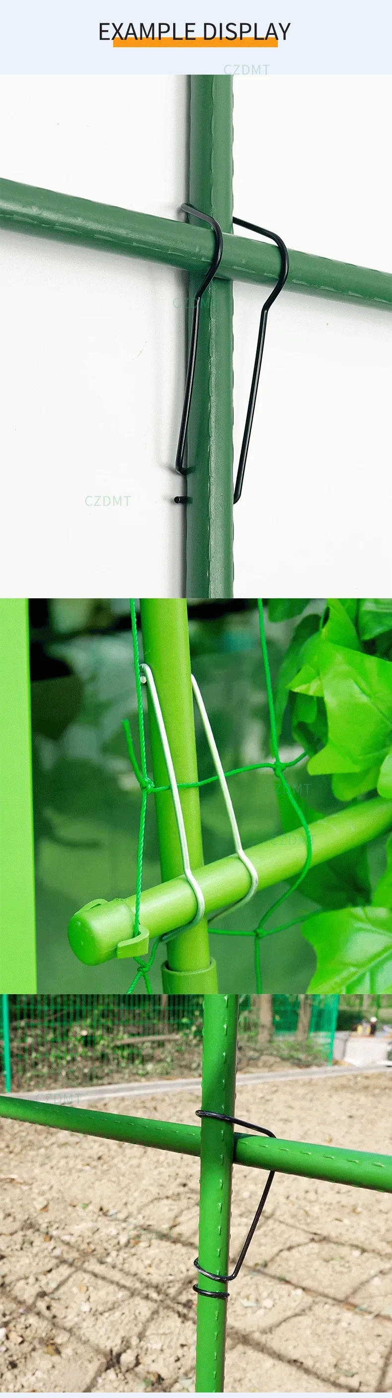 Universal Fixing Rod Accessory Hook Buckle Fixing Clip Steel Wire ...