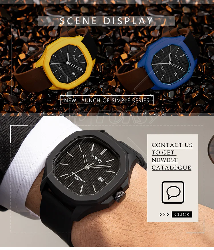 High Quality Men's Classic Quartz Watch Custom Logo Designer Waterproof ...