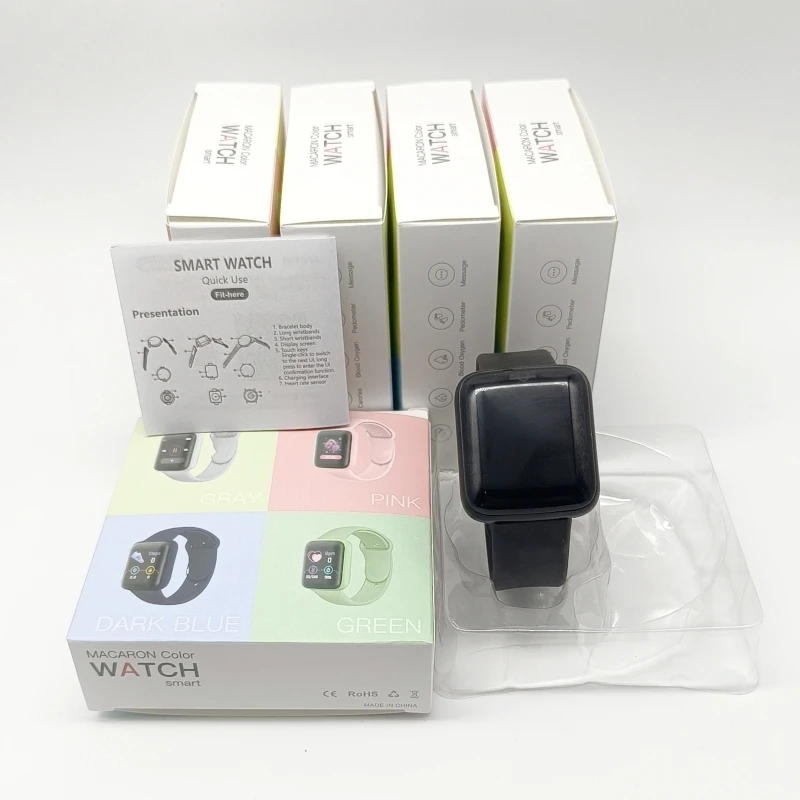 Twitch Y68 Smart Watch Men Women Wristwatches D20 Smartwatch Electronic ...