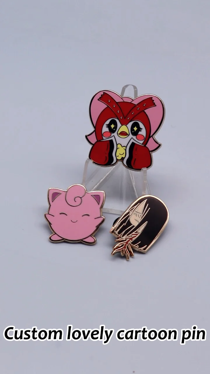 Chinese Factory Design Own Logo Metal Pins Custom Enamel Pin Lapel Pin ...