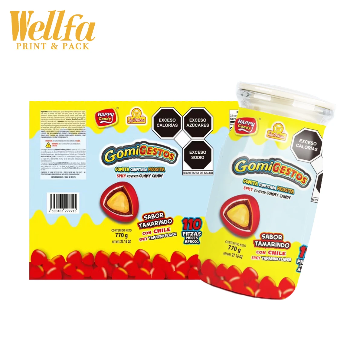 Custom Logo Printing Adhesive Stickers Pvc Heat Plastic Shrink Sleeve