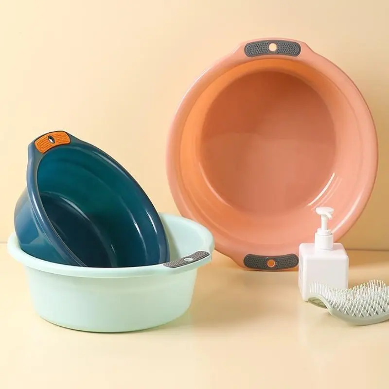 Multi-functional Plastic Wash Basin Household Cleaning Tools Basin For ...