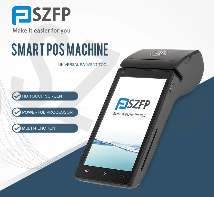 Fp8800 Handheld Android Pos Retail Pos System Pos Machine Touch Screen ...