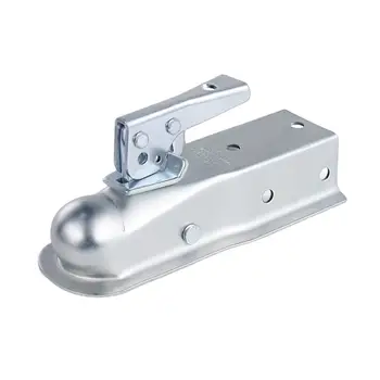 Hot Sale Straight Trailer Hitch Coupler 1-7/8" Ball 2" Channel 2000lbs ...