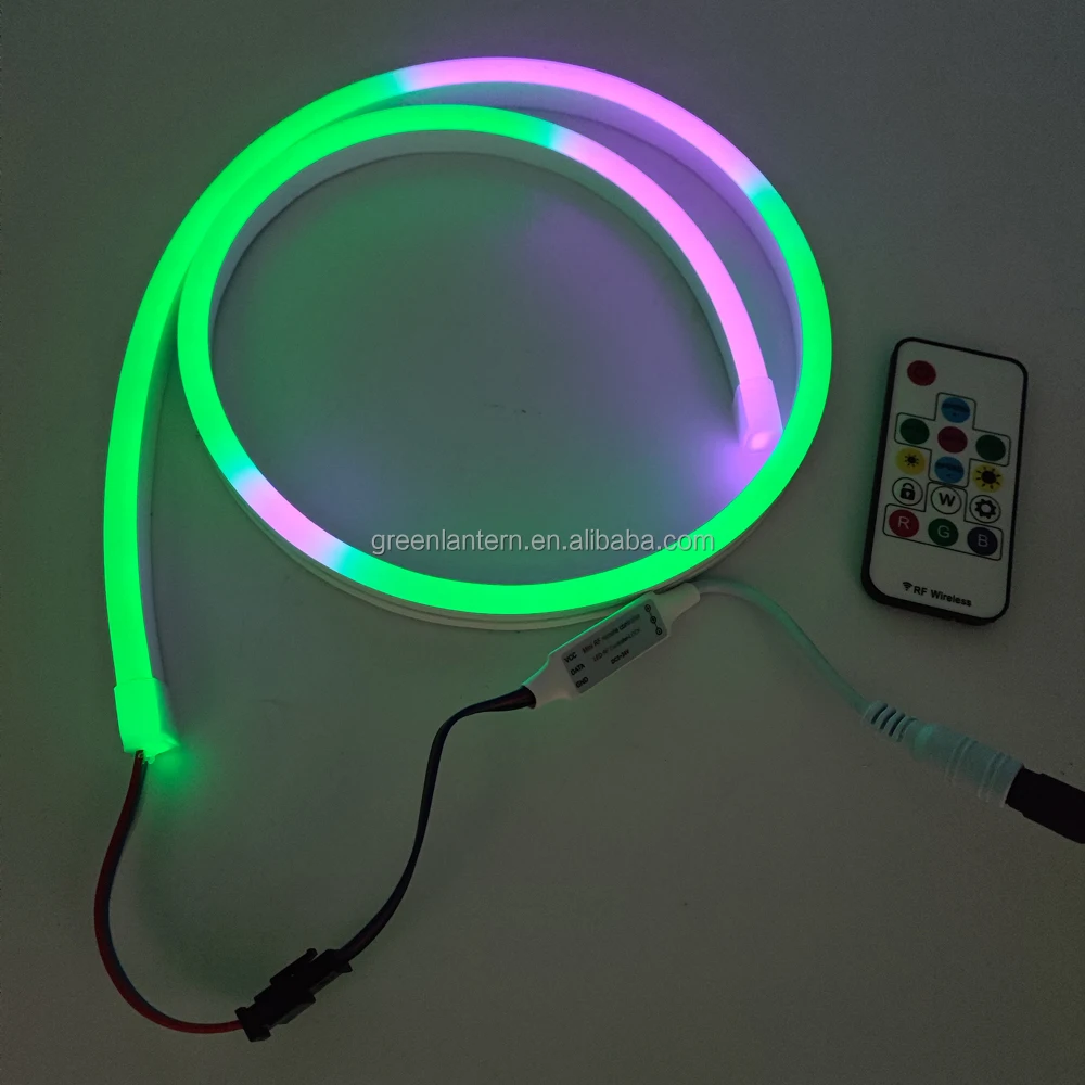 12V LED Rope Lights - Soft Neon RGBIC Programmable Lighting