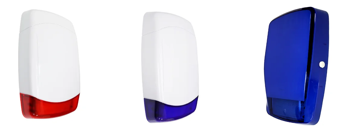 Mitec Security Alarm Bell Box - 110db Siren & LED Light