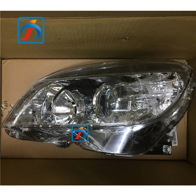C Class Halogen W204 C63 Headlights C180k C200 C250 Mercedes C 250 2014 ...