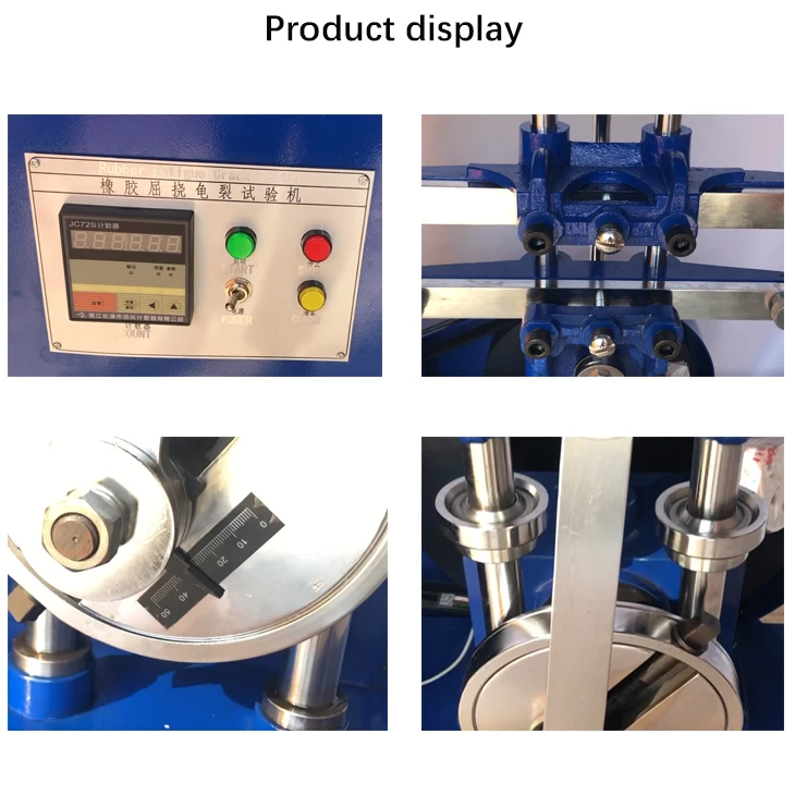 Skz137 Rubber Fatigue Flex Cracking Tester Lab Vulcanized Rubber Iso133 ...