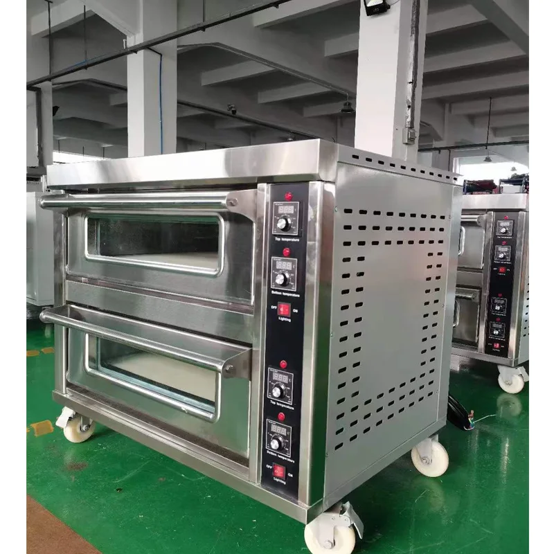 Professional Commercial Electric Gas Deck Oven for Bread Baking
