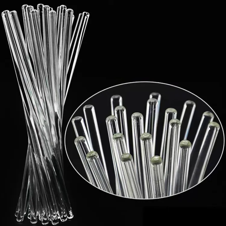 Laboratory Glass Stir Bar 20cm 30cm Glass Stir Bar High Borosilicate ...