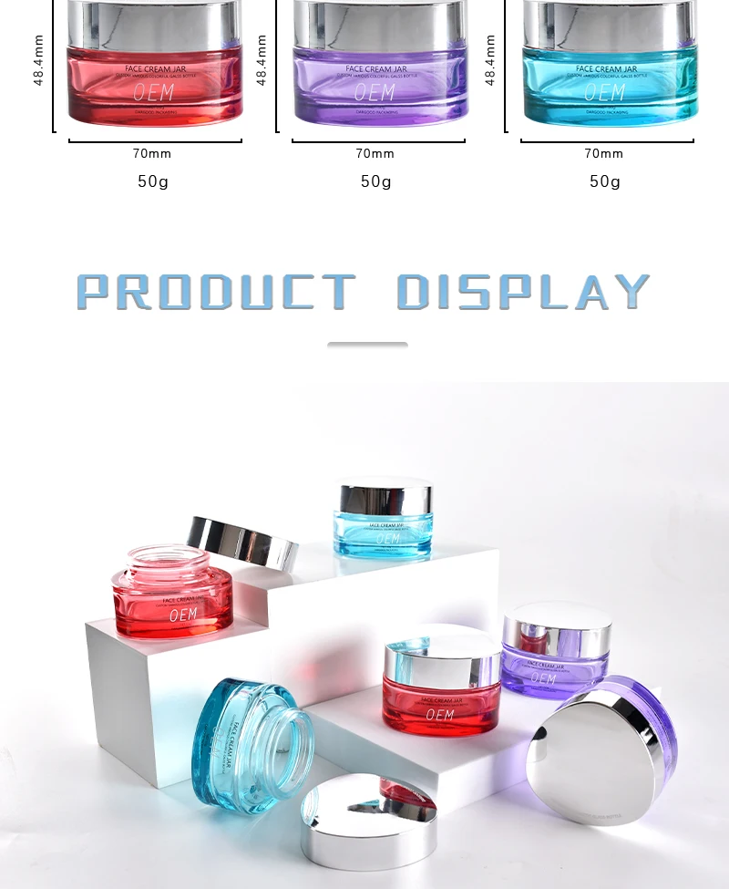 Custom Skincare Body Cream Container Packaging Triangle 50g Face Lotion ...