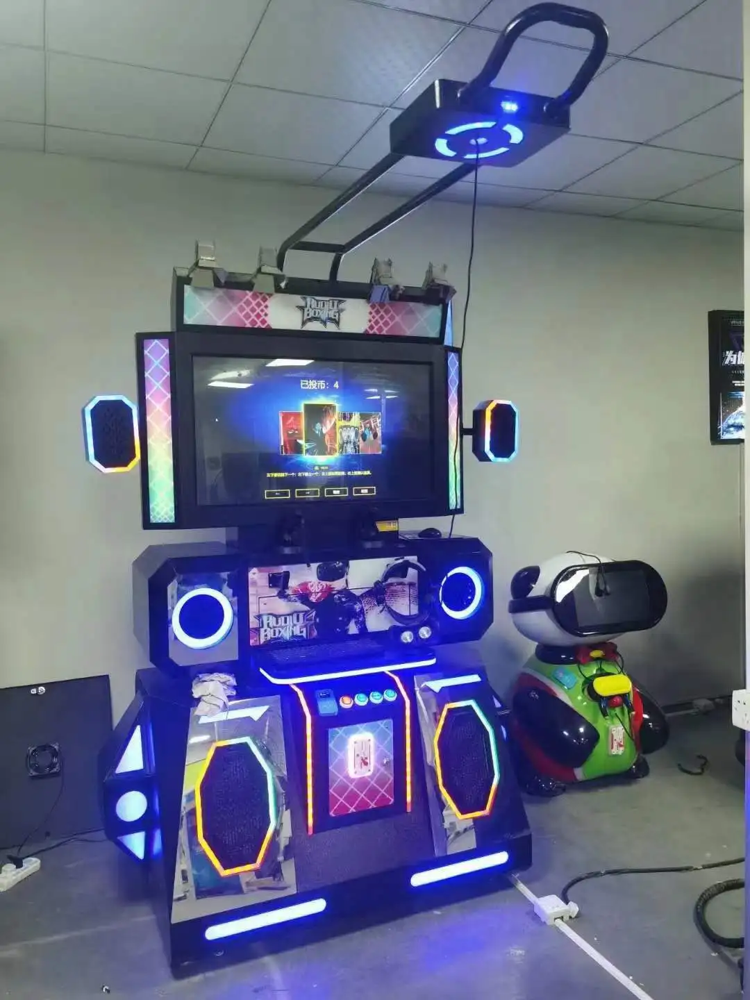 Vr Theme Park Game Virtual Reality Machine Display 9d Interactive Vr ...