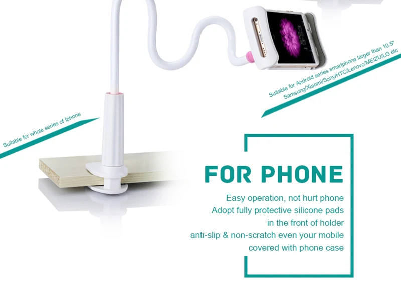 Universal Mobile Phone Accessories - Flexible Phone Tablet Stand