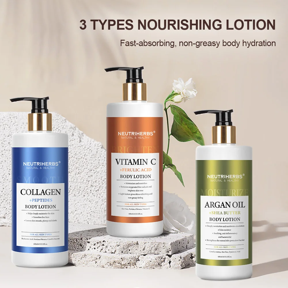 Custom Private Label Organic Women’s White Bodi Lotion