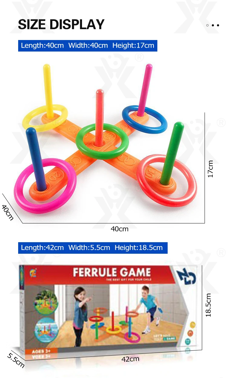 Chengji Baby Throw Rings Play Parent Child Interactive Indoor Outdoor ...