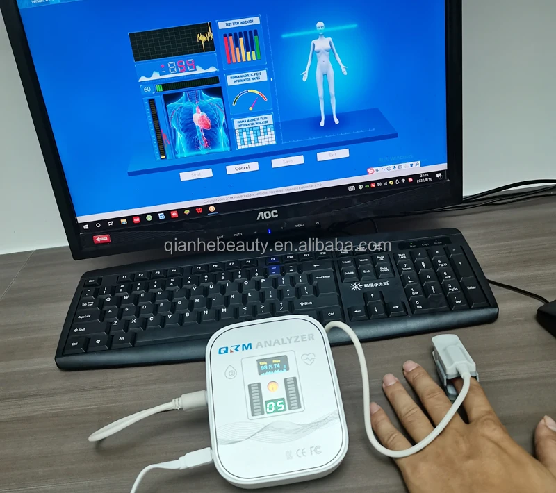 New design magnetic resonance quantum biofeedback health analyzer ...