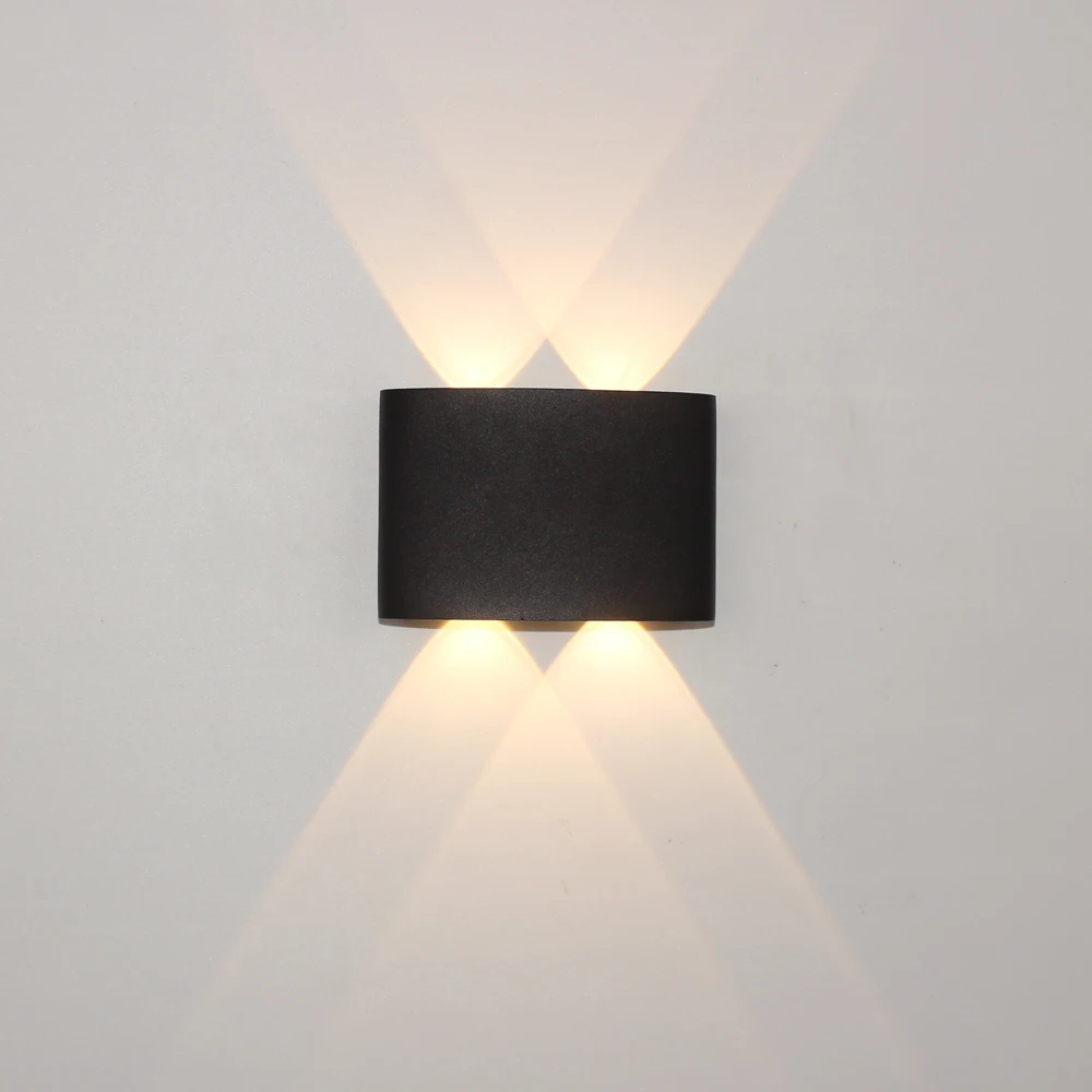 Aluminum Corridor Corner Wall Light Fittings Simple Nordic Art Deco Led ...