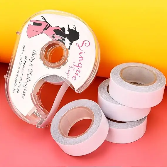Factory Sale Invisible Double-stick Transparent Clothing Tape Adhesive ...