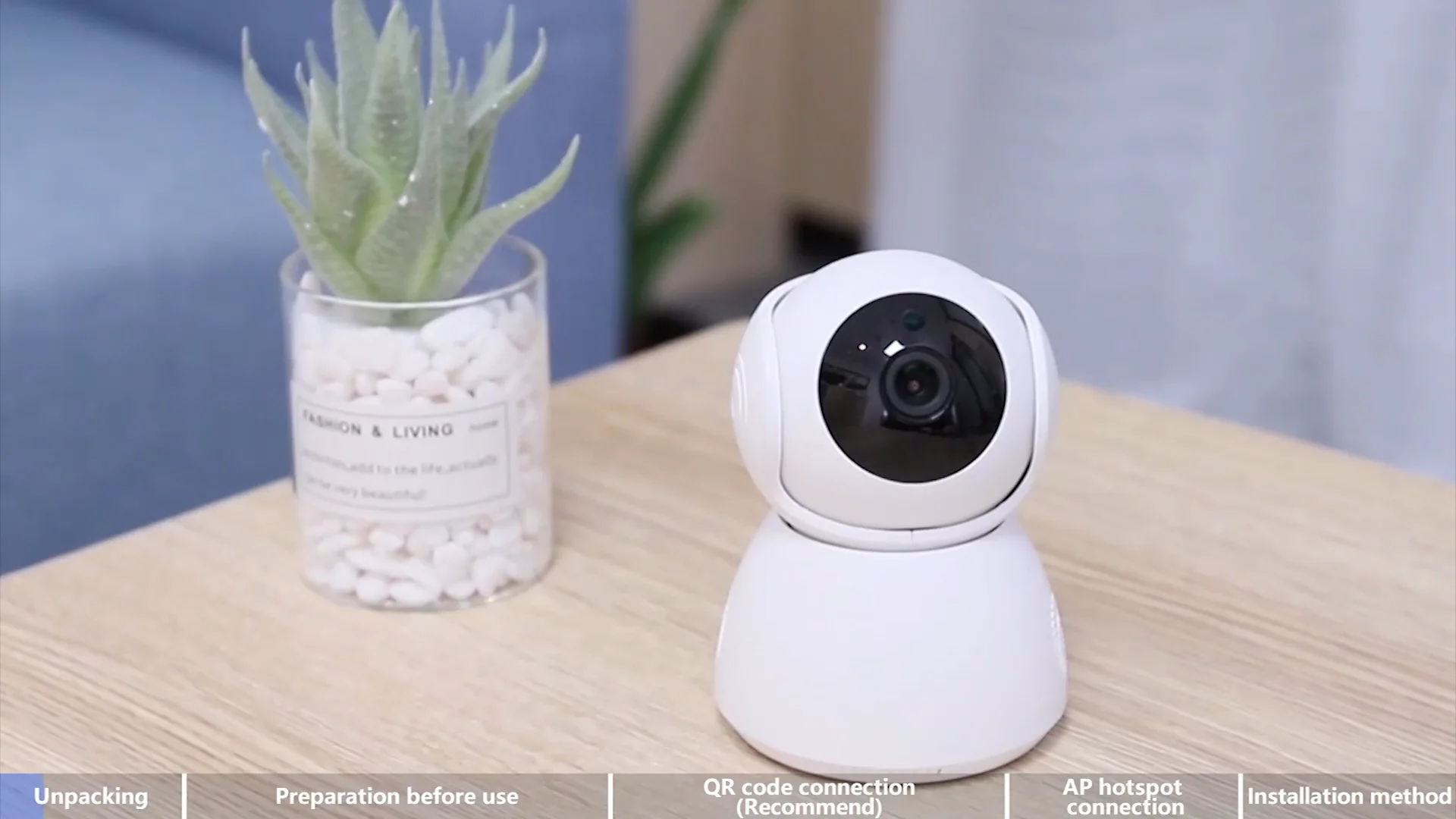 Indoor V380 Two Way Audio Human Motion Detector And Auto Tracking ...