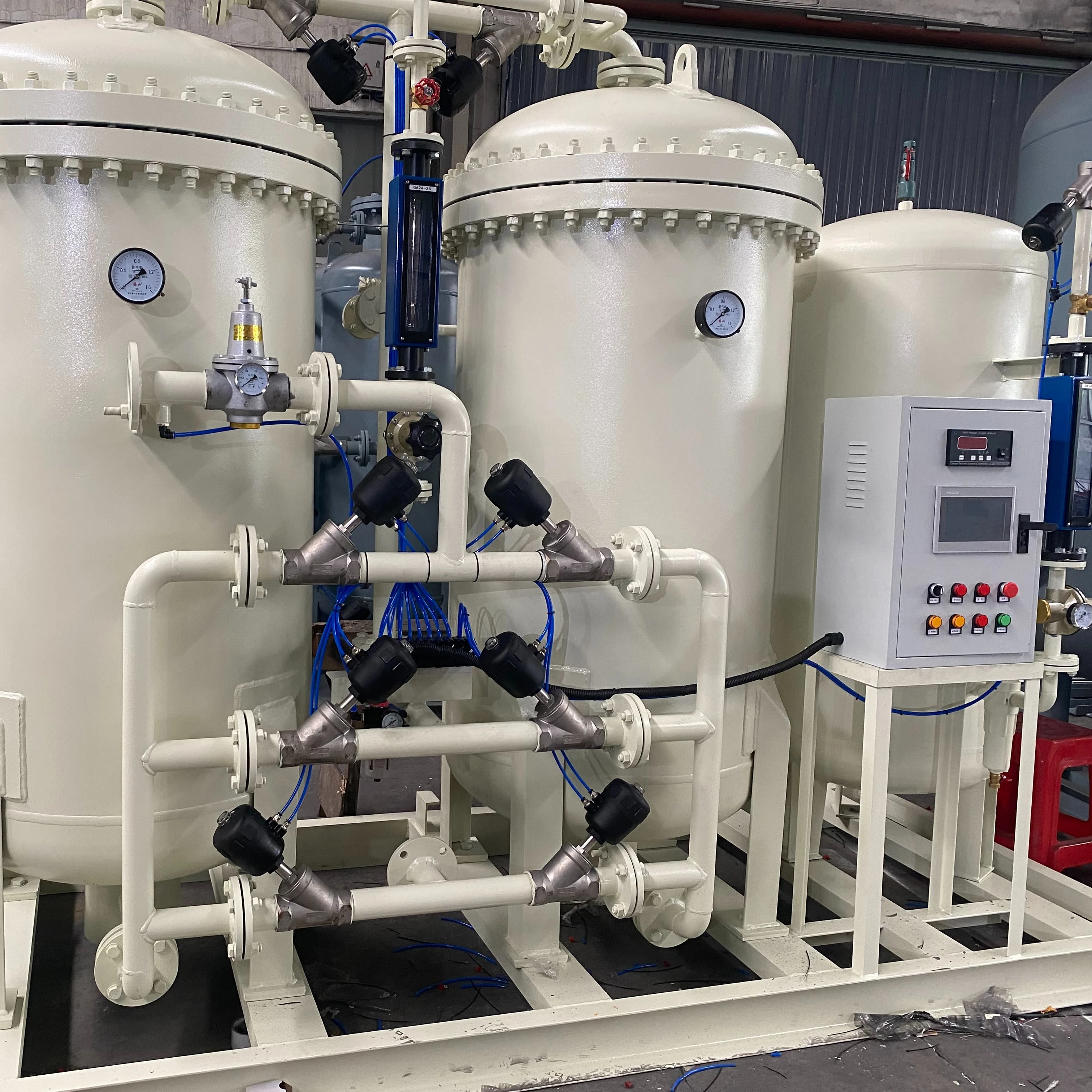 PSA Gas Nitrogen Unit with 99.9% purity Nitrogen Generator systems good ...