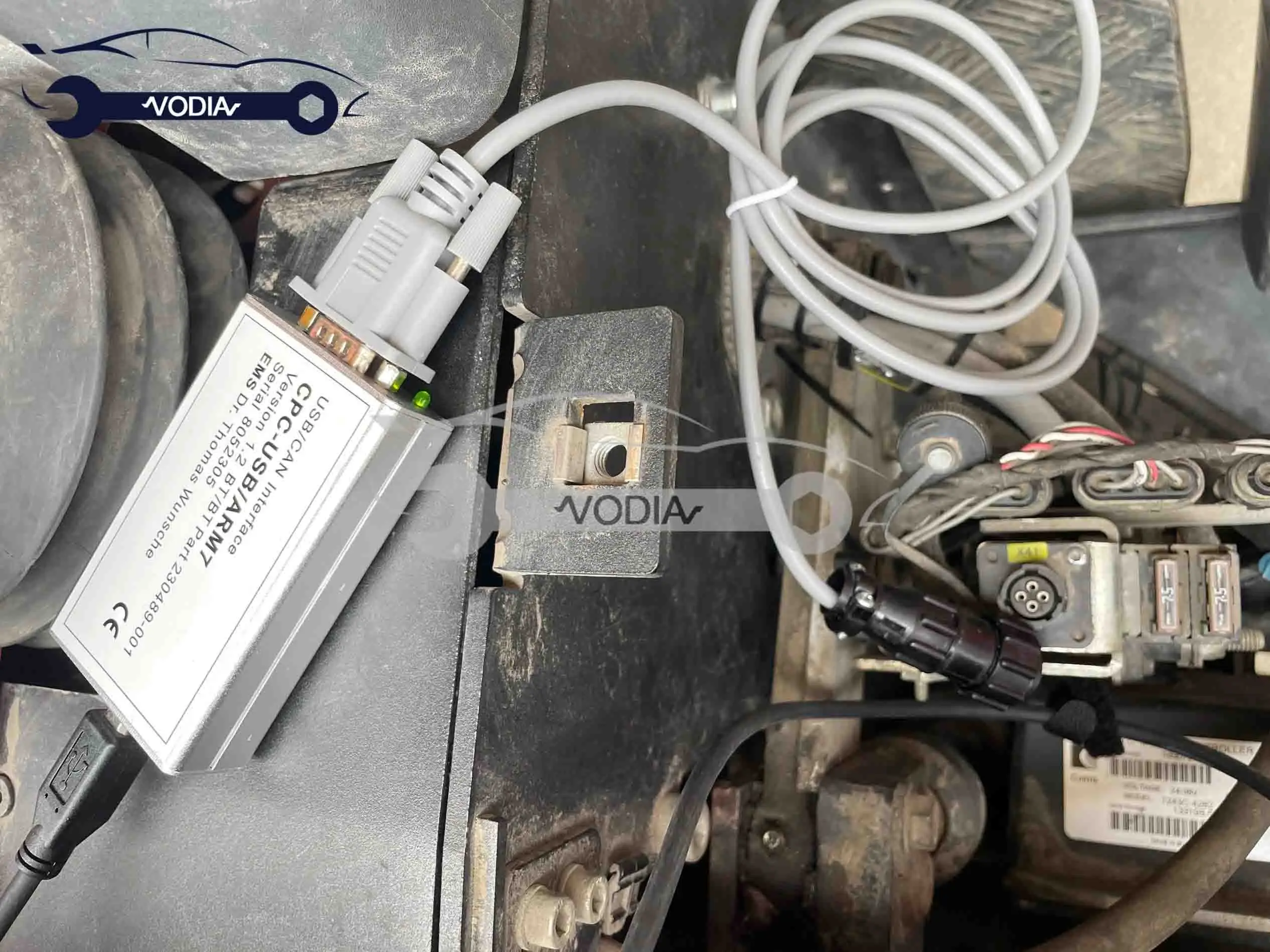 Toyota BT Forklifts - Efficient Diagnostics with CPC USB/CAN Interface