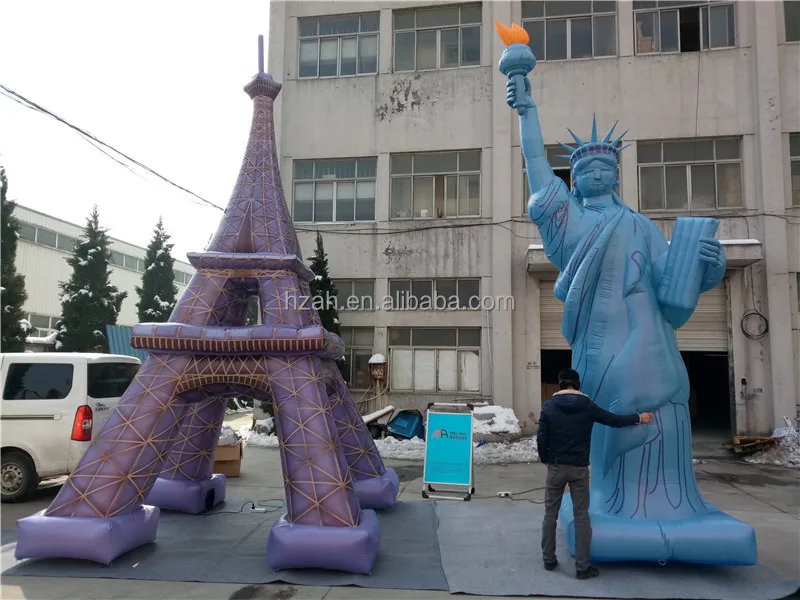 Advertising Inflatable Statue Of Liberty Sculpture Model For Event ...
